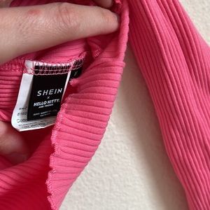 SHEIN | Tops | Hello Kitty X Shein Ribbed Crop Top | Poshmark